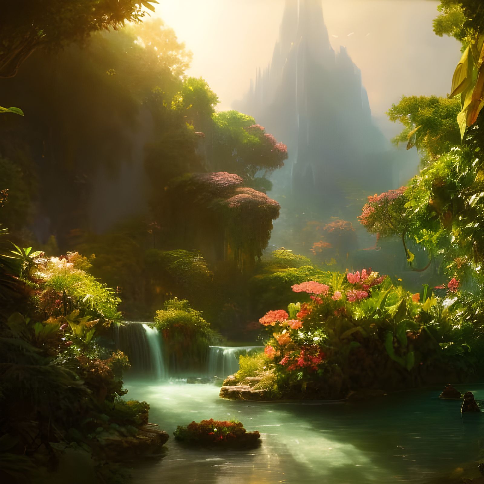 Garden of Eden - AI Generated Artwork - NightCafe Creator