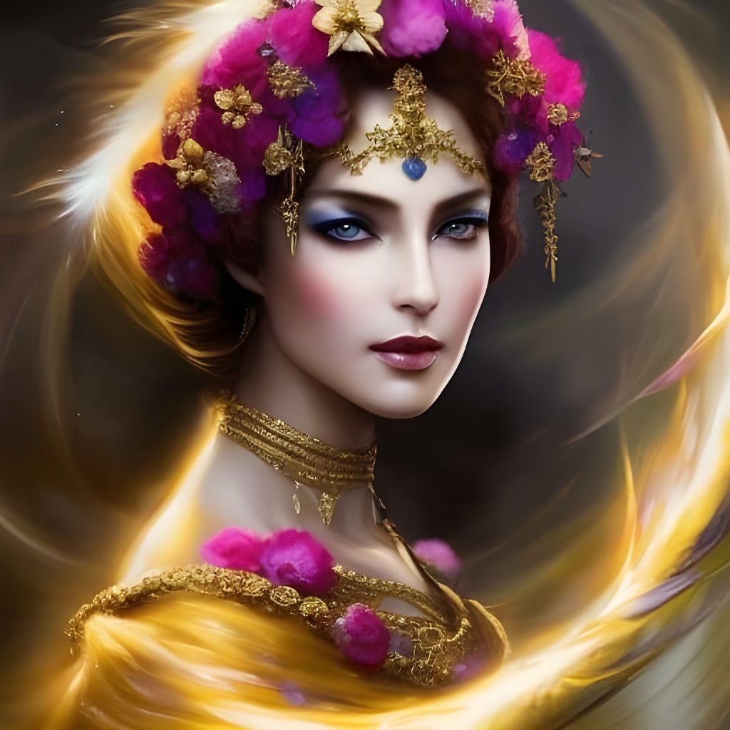 Goddess of Light - AI Generated Artwork - NightCafe Creator