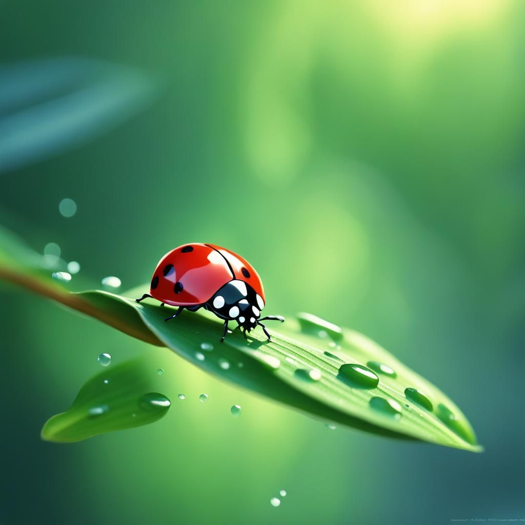 ladybug - AI Generated Artwork - NightCafe Creator