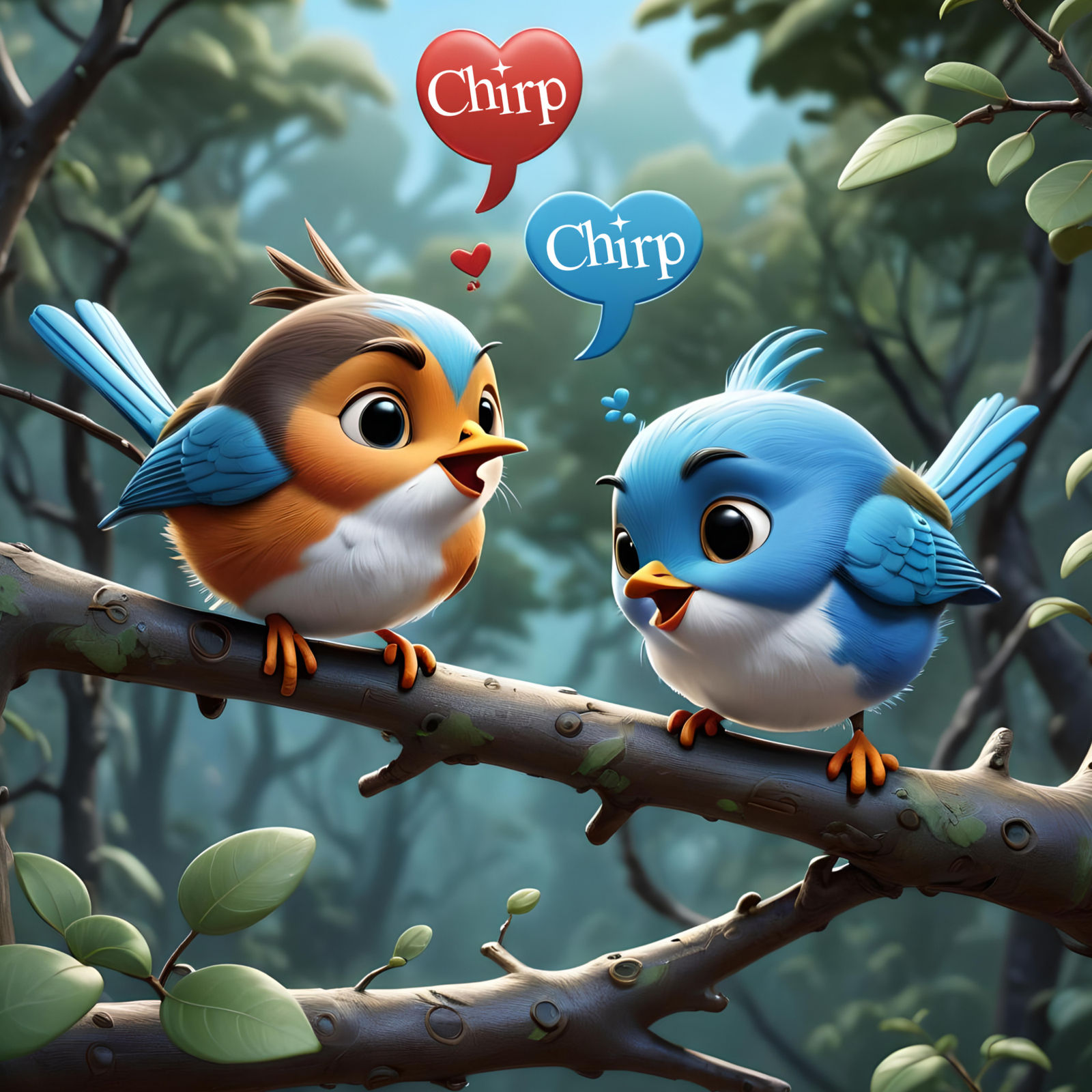 Chirp, Chirp - AI Generated Artwork - NightCafe Creator
