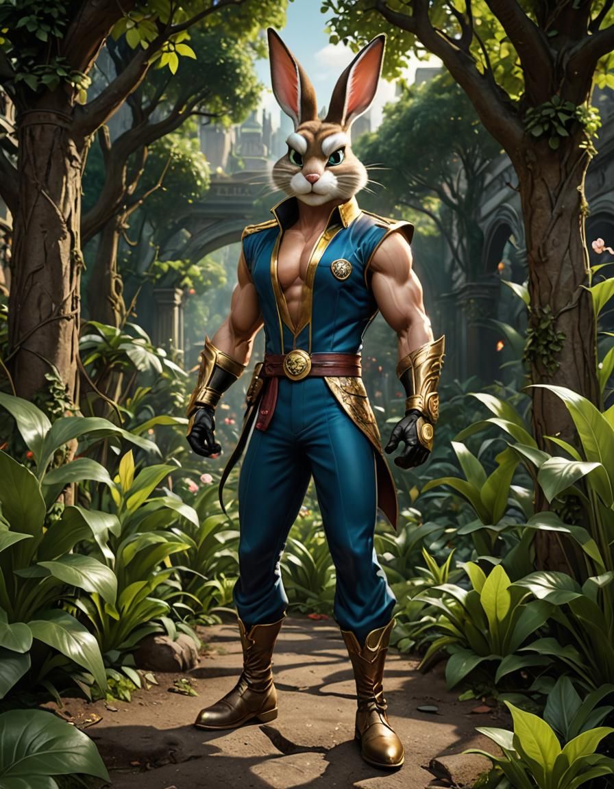 Bugs Bunny (Mortal Combat Style) - AI Generated Artwork - NightCafe Creator