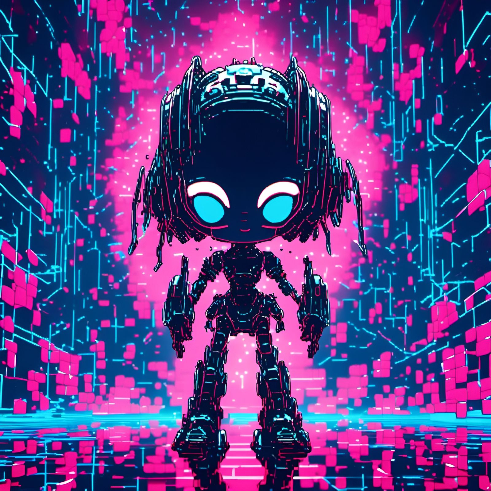 synth bot - AI Generated Artwork - NightCafe Creator