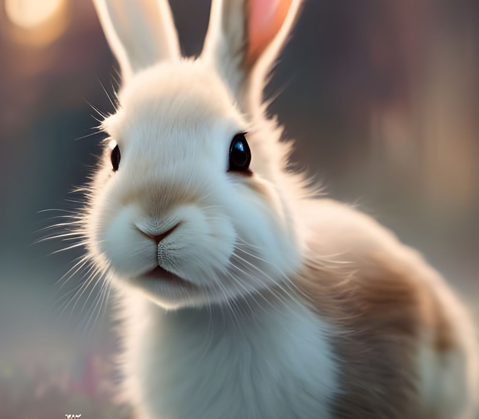 Cute Rabbit - AI Generated Artwork - NightCafe Creator