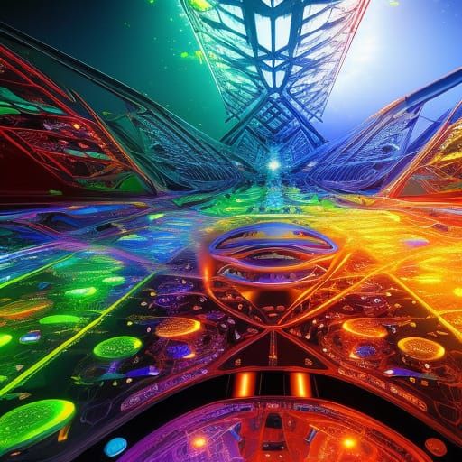 artificial superintelligent neural network advanced computer technology ...