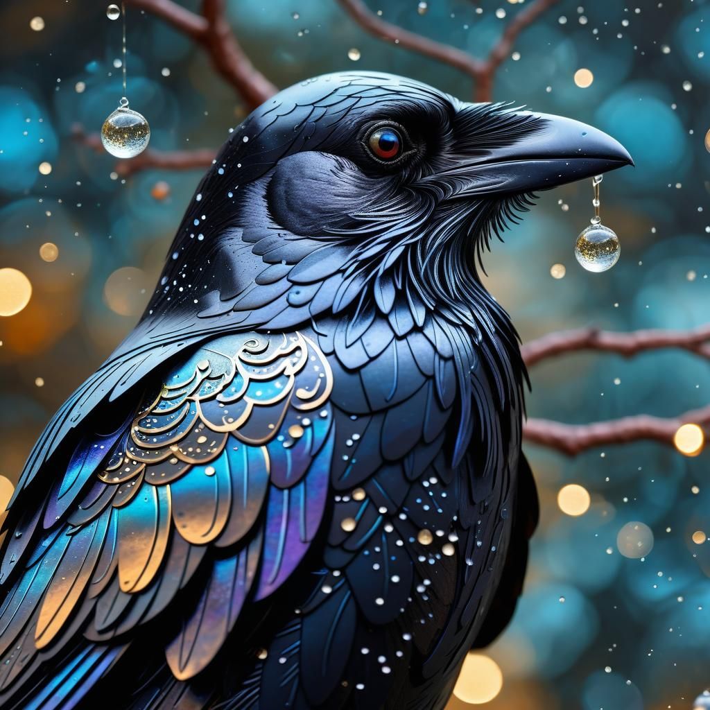 Raven - AI Generated Artwork - NightCafe Creator