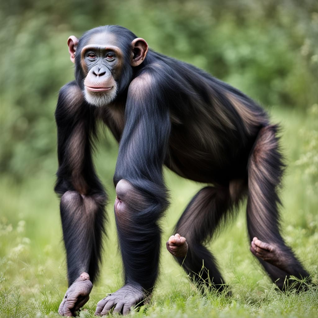 A Hominidae - AI Generated Artwork - NightCafe Creator