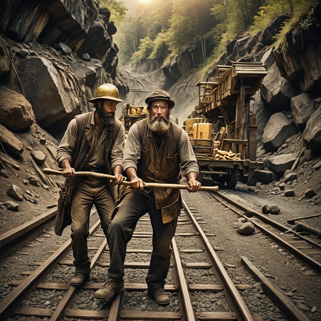 MINING - AI Generated Artwork - NightCafe Creator