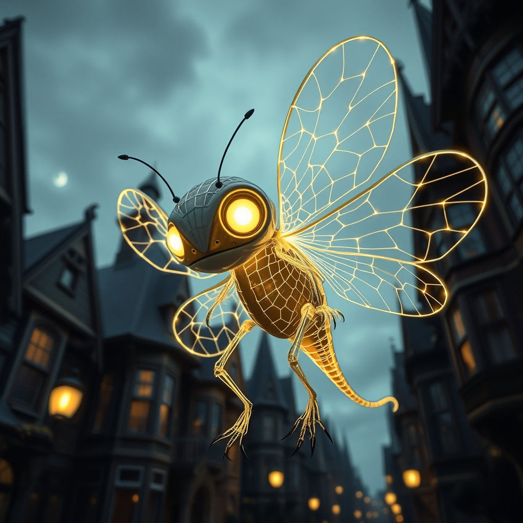 Explore 3 - Ethereal Monster in Victorian Dreamscape