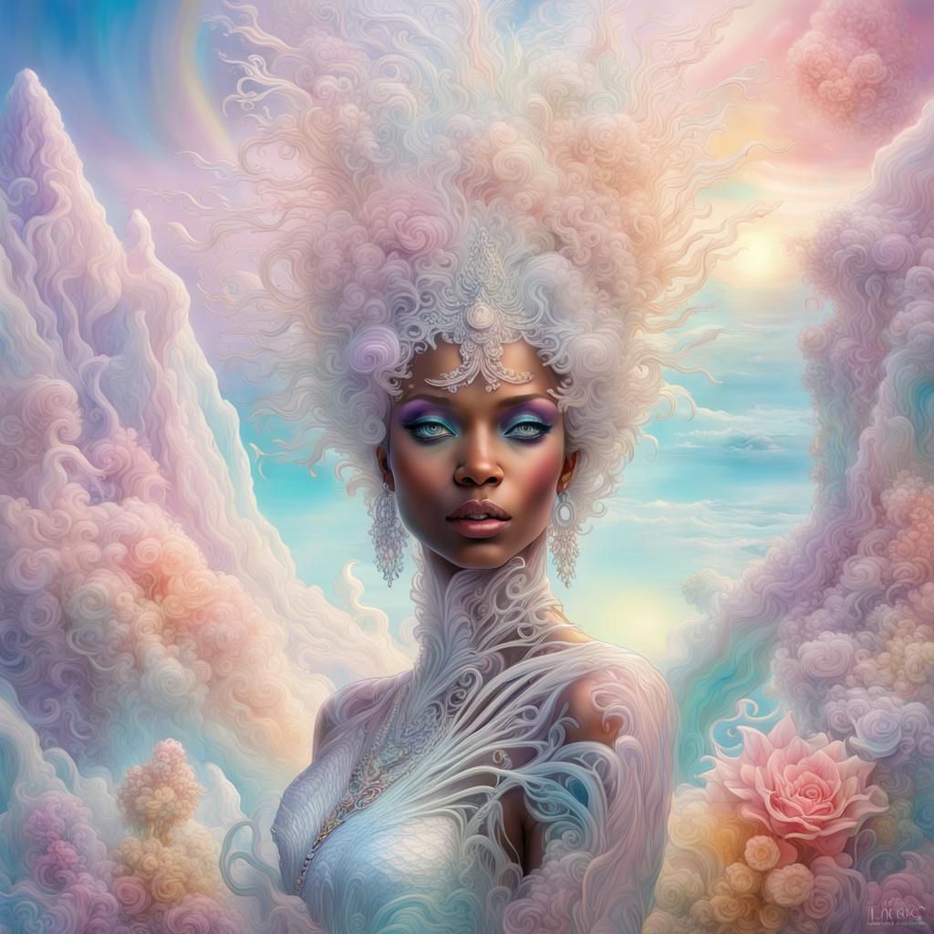 Cloud Goddess 2 - AI Generated Artwork - NightCafe Creator