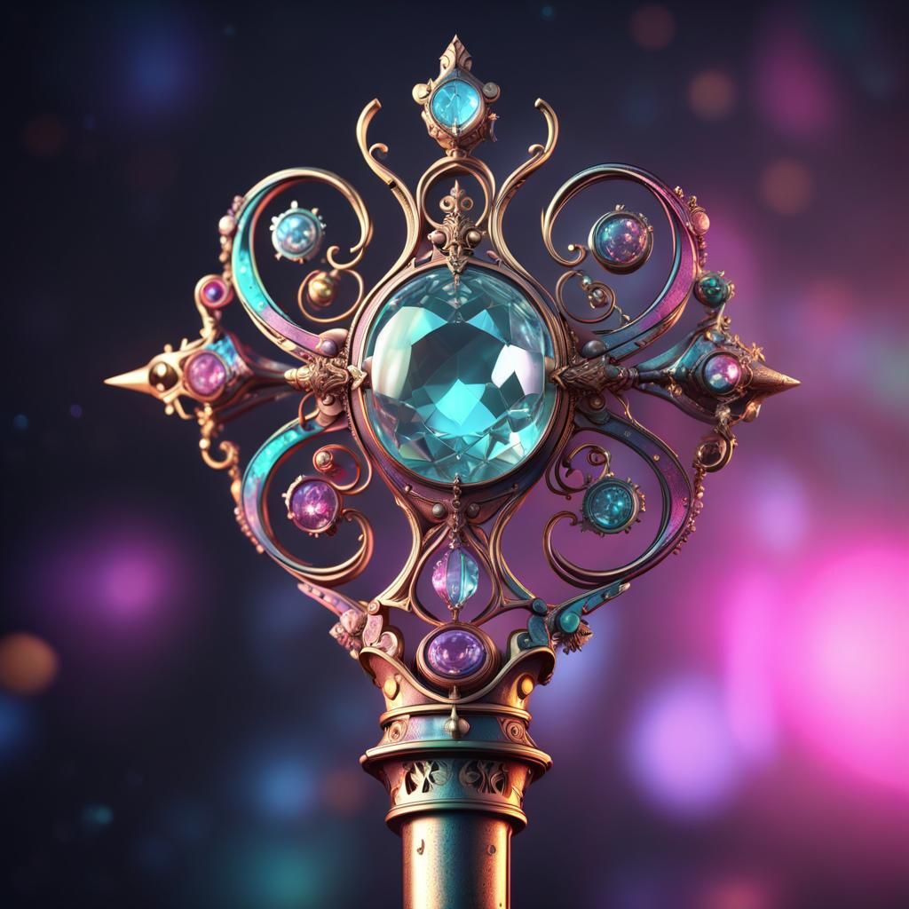 Stunning Scepter - AI Generated Artwork - NightCafe Creator