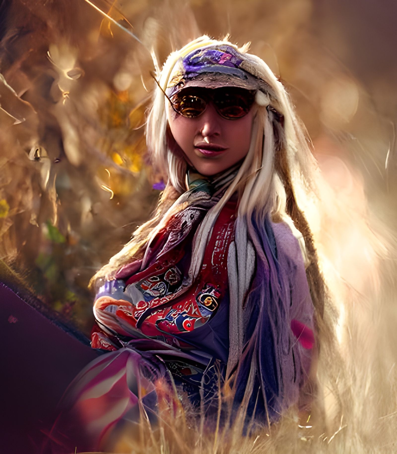 Ukraine gypsy woman - AI Generated Artwork - NightCafe Creator