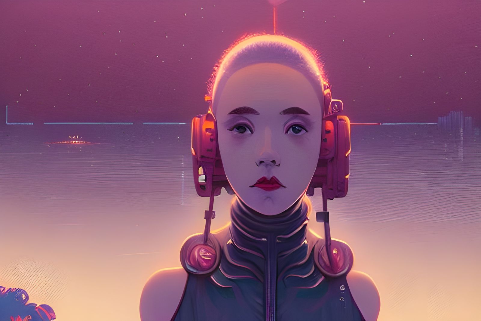 2199 - Ophelia in the City - AI Generated Artwork - NightCafe Creator