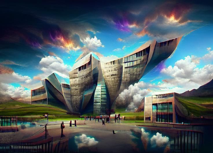 Interdimensional Art Museum - AI Generated Artwork - NightCafe Creator