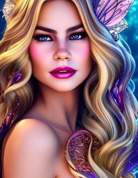 Sofia Vergara - AI Generated Artwork - NightCafe Creator