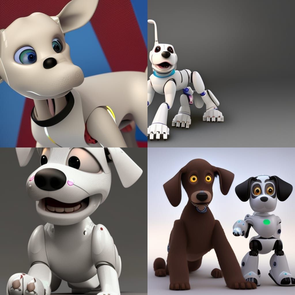 Robot Dog - AI Generated Artwork - NightCafe Creator