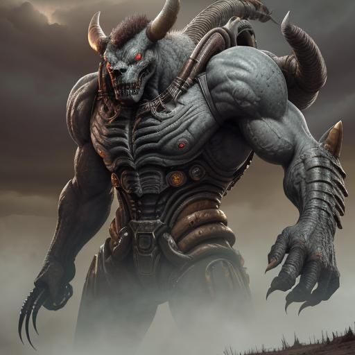 Deathclaw Deluxe - AI Generated Artwork - NightCafe Creator