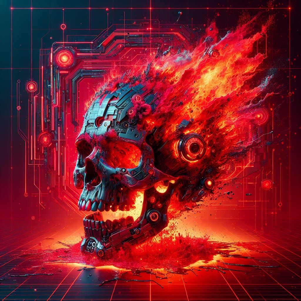 Terminator AI Terminated - AI Generated Artwork - NightCafe Creator