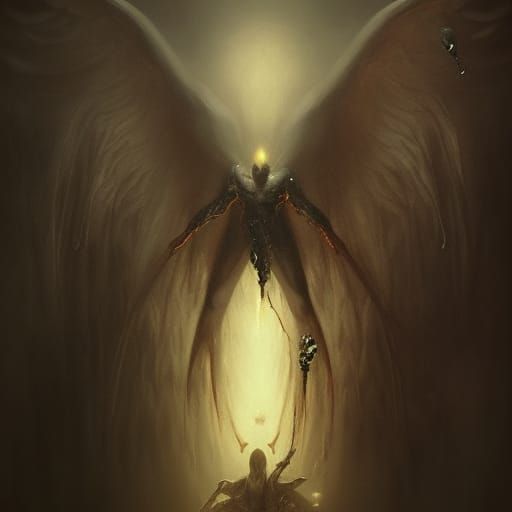 Copulating angel and demon - AI Generated Artwork - NightCafe Creator