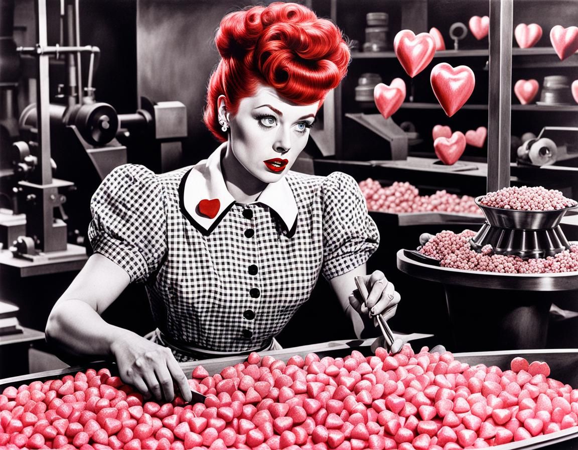 Ethel!!! They are sending MORE CHOCOLATES!!! - AI Generated Artwork ...