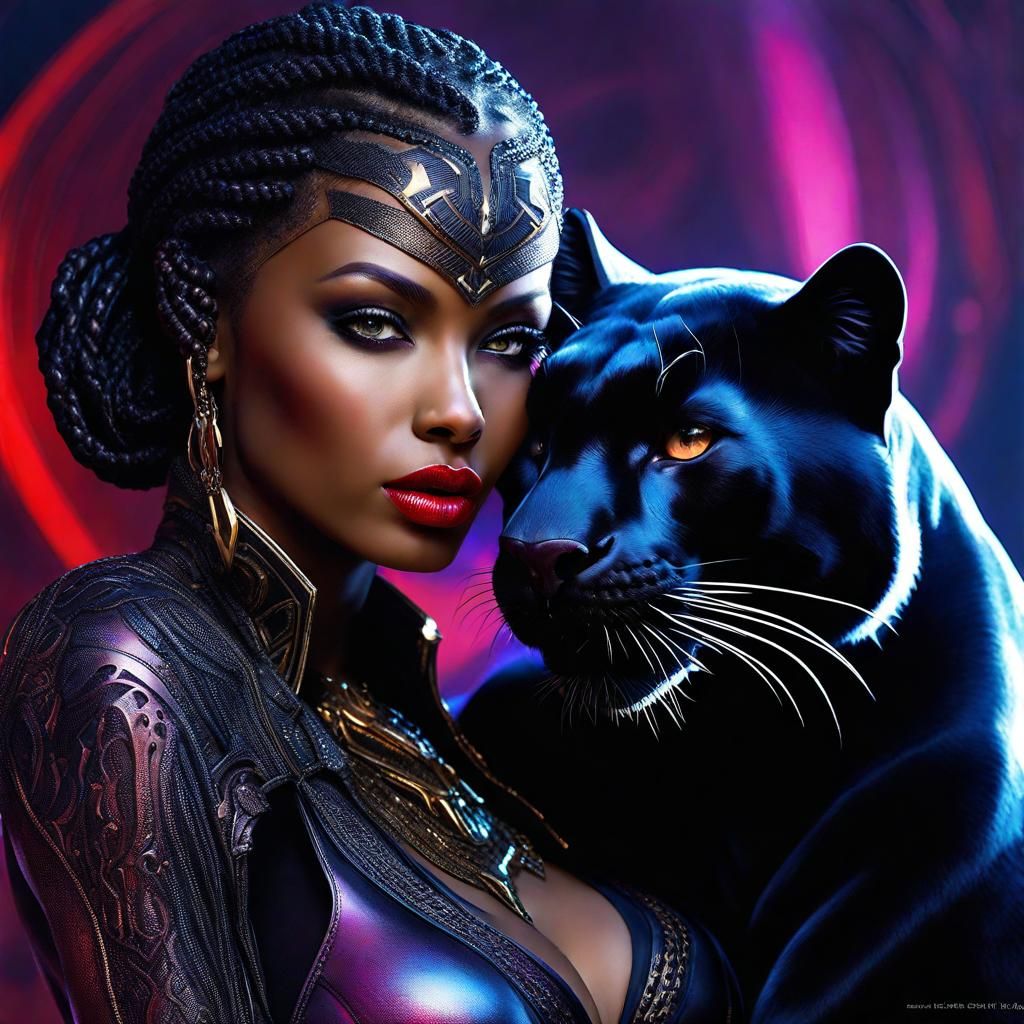 black panther - AI Generated Artwork - NightCafe Creator