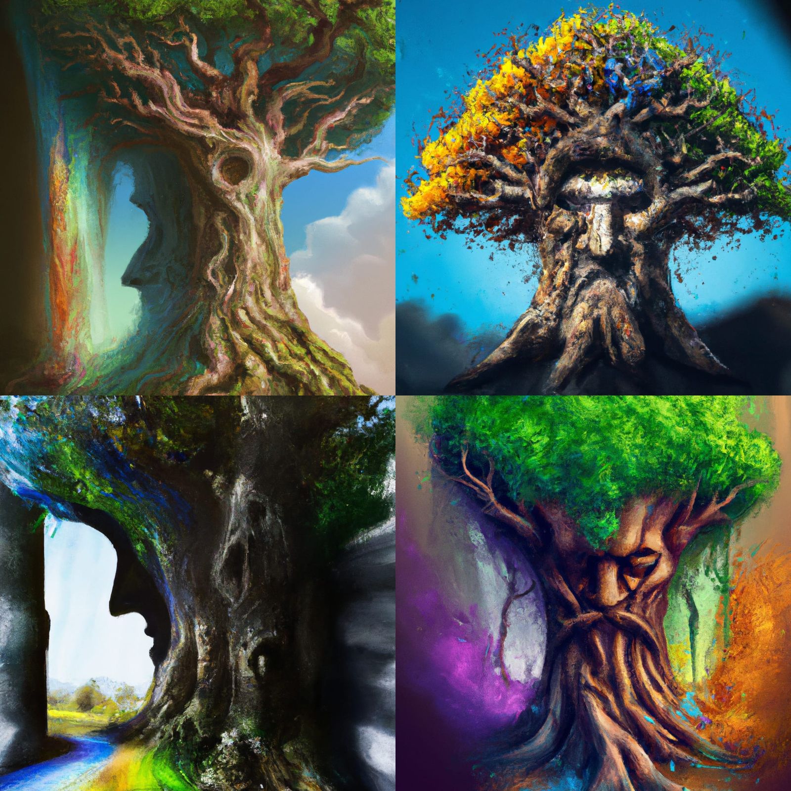 Master of Trees 🌳 - AI Generated Artwork - NightCafe Creator
