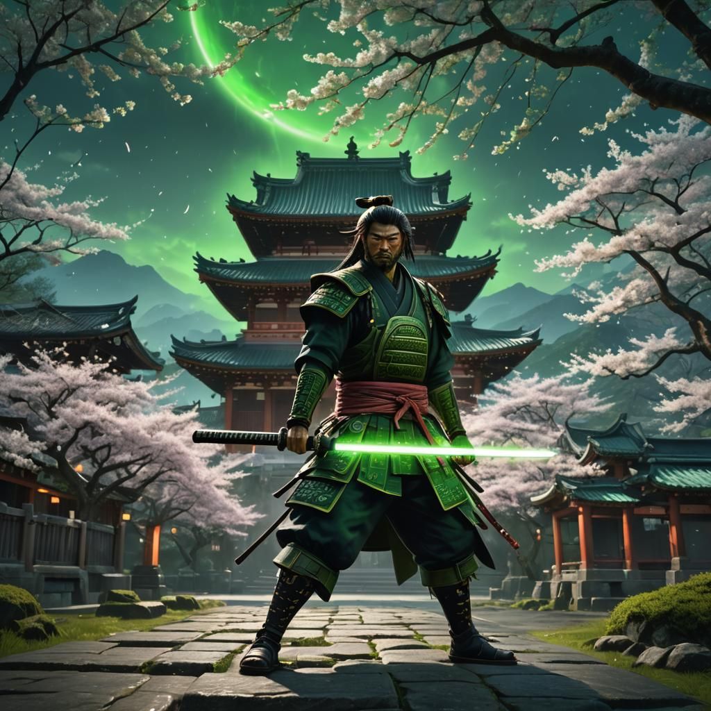 Samurai Progress Image - AI Generated Artwork - NightCafe Creator