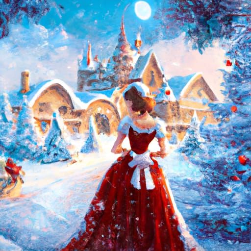 Merry Christmas - AI Generated Artwork - NightCafe Creator