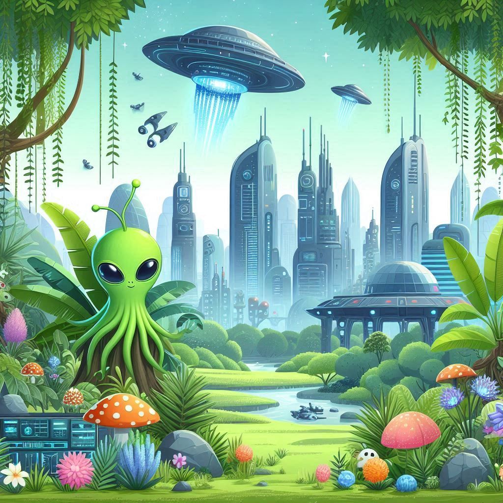 Alien planet series - AI Generated Artwork - NightCafe Creator