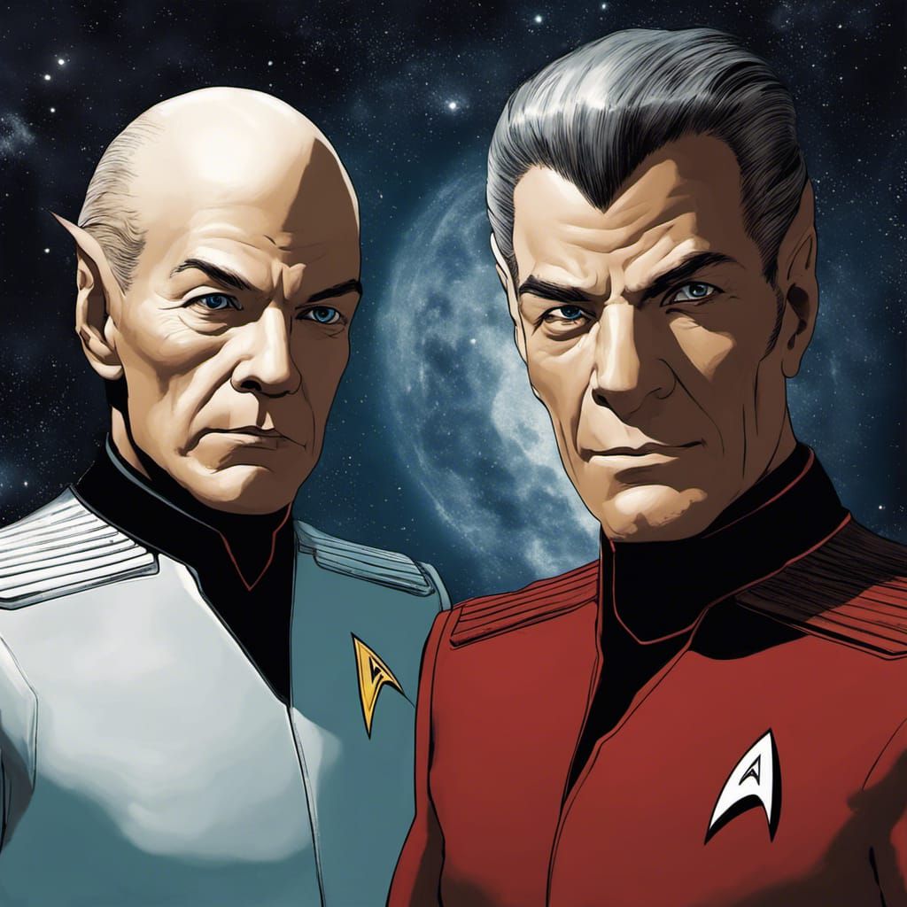 The good and evil of Star Trek - AI Generated Artwork - NightCafe Creator