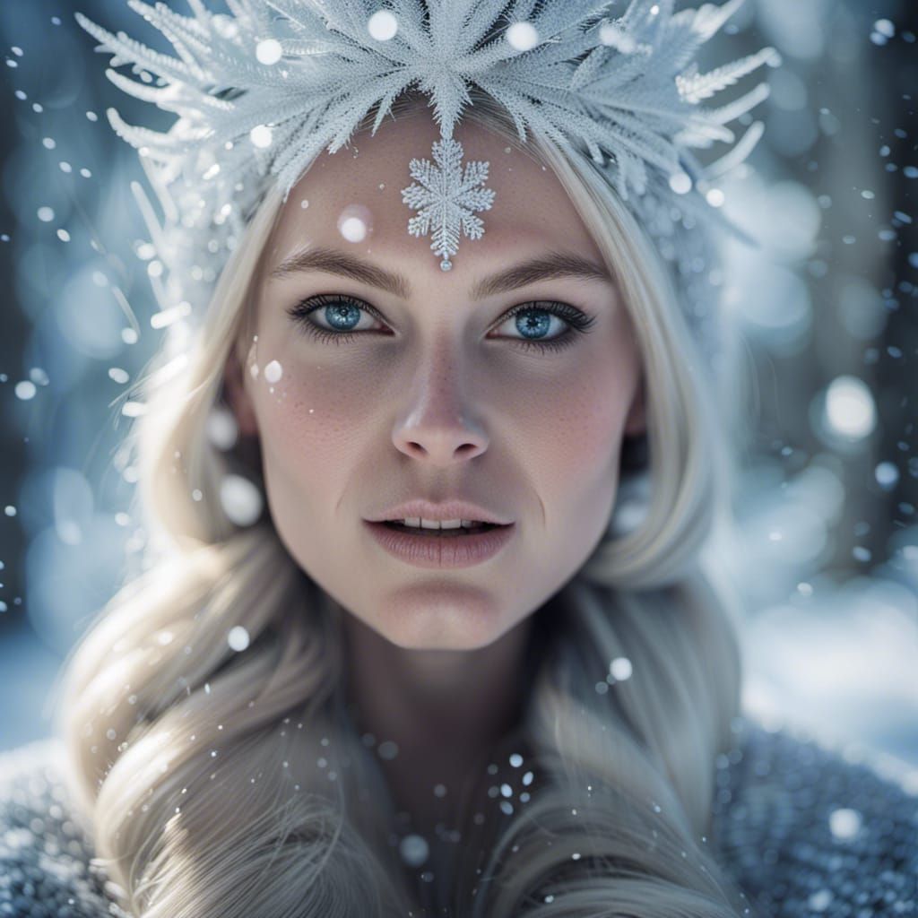 Snow Queen - AI Generated Artwork - NightCafe Creator