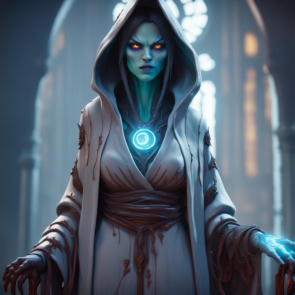 A overwatch villian, a scary spirit figure/Character that looks similar ...