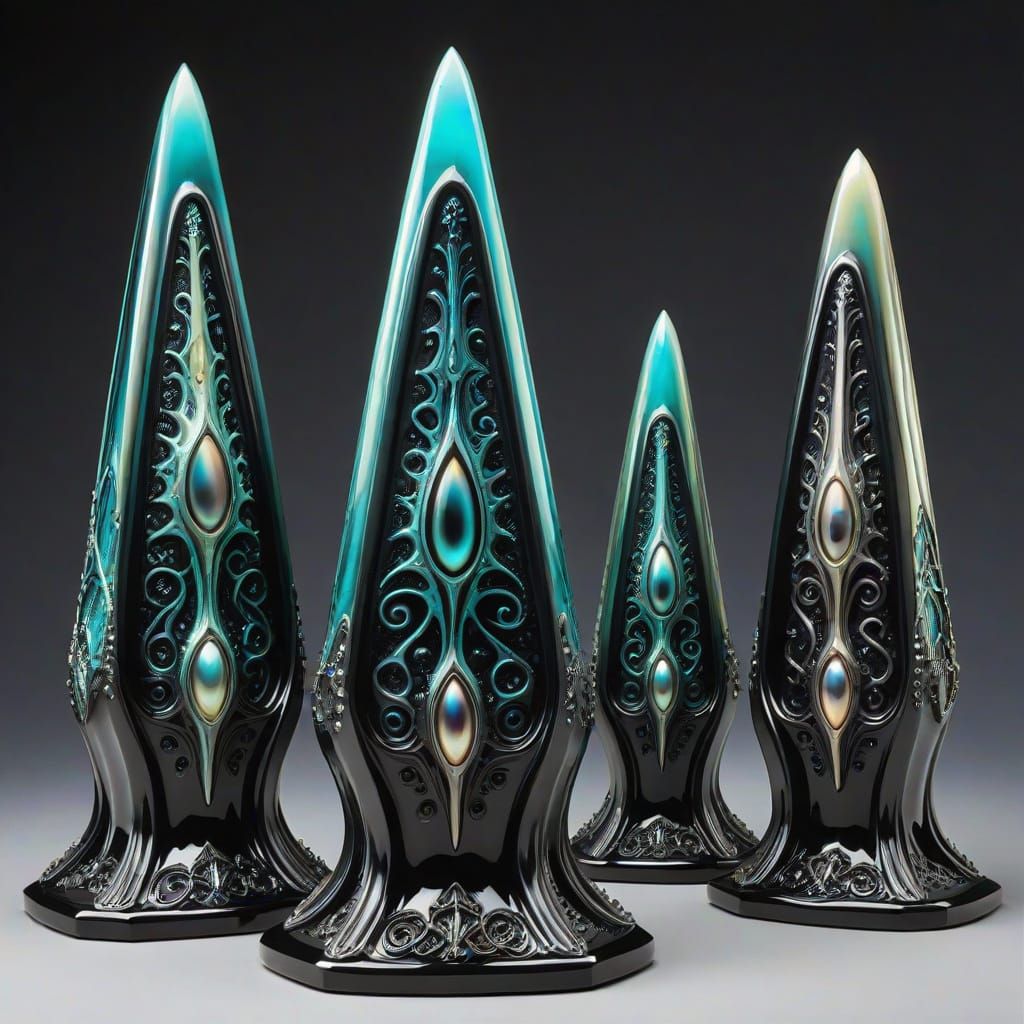 Artifacts from the Obed Marsh collection, Miskatonic Museum