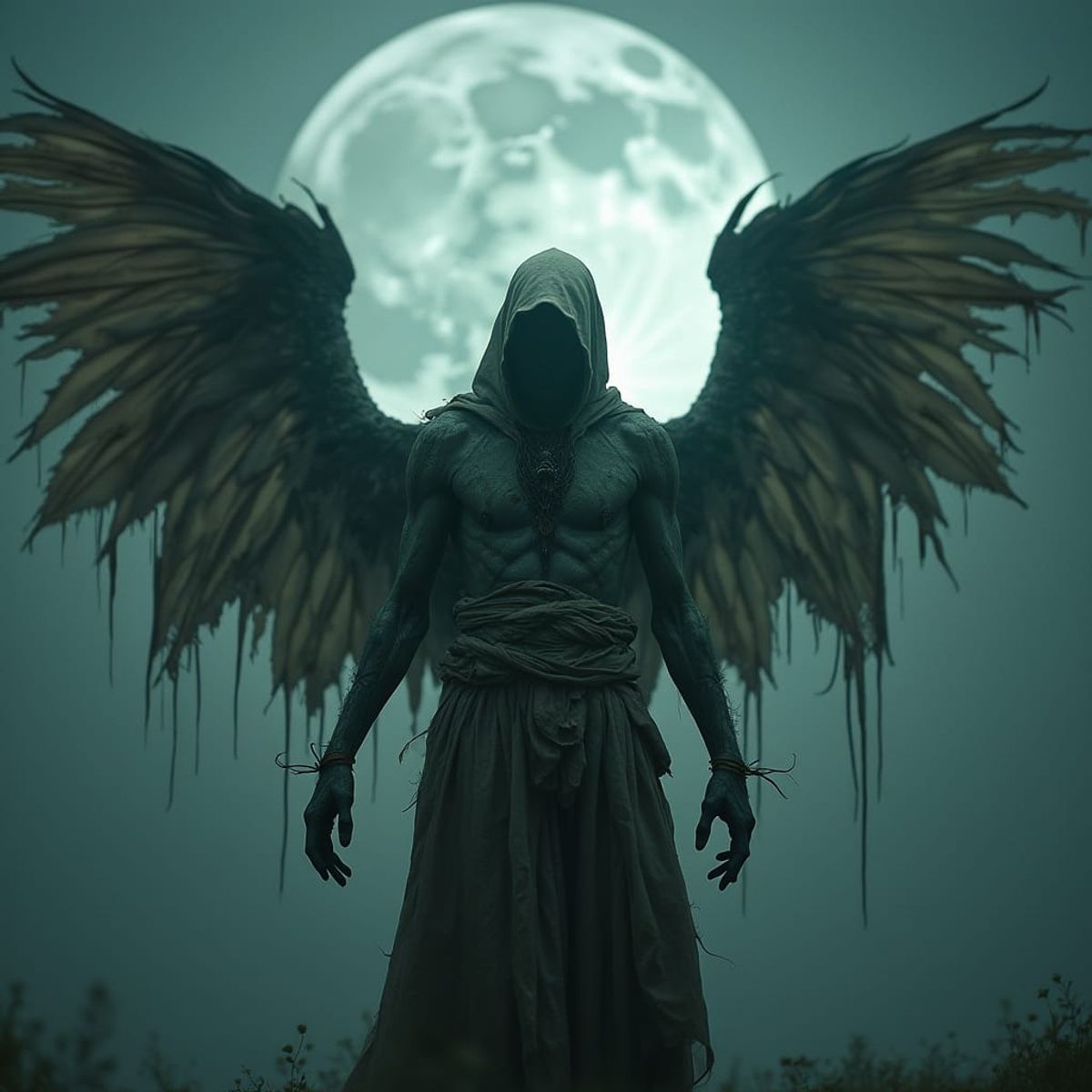 ANGEL OF DEATH - Collection of AI Generated Art by 808SoopaFly - NightCafe