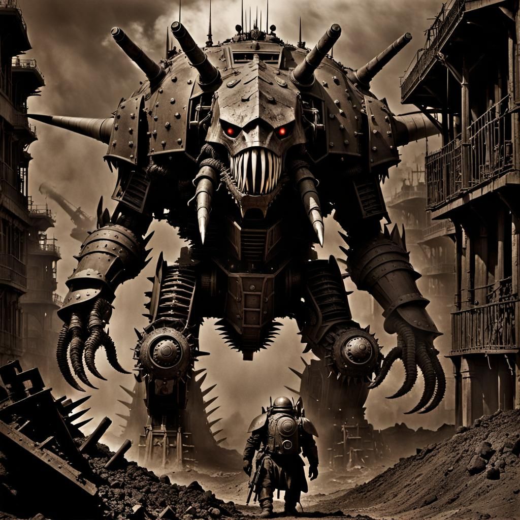 Daemon Engine IV - AI Generated Artwork - NightCafe Creator