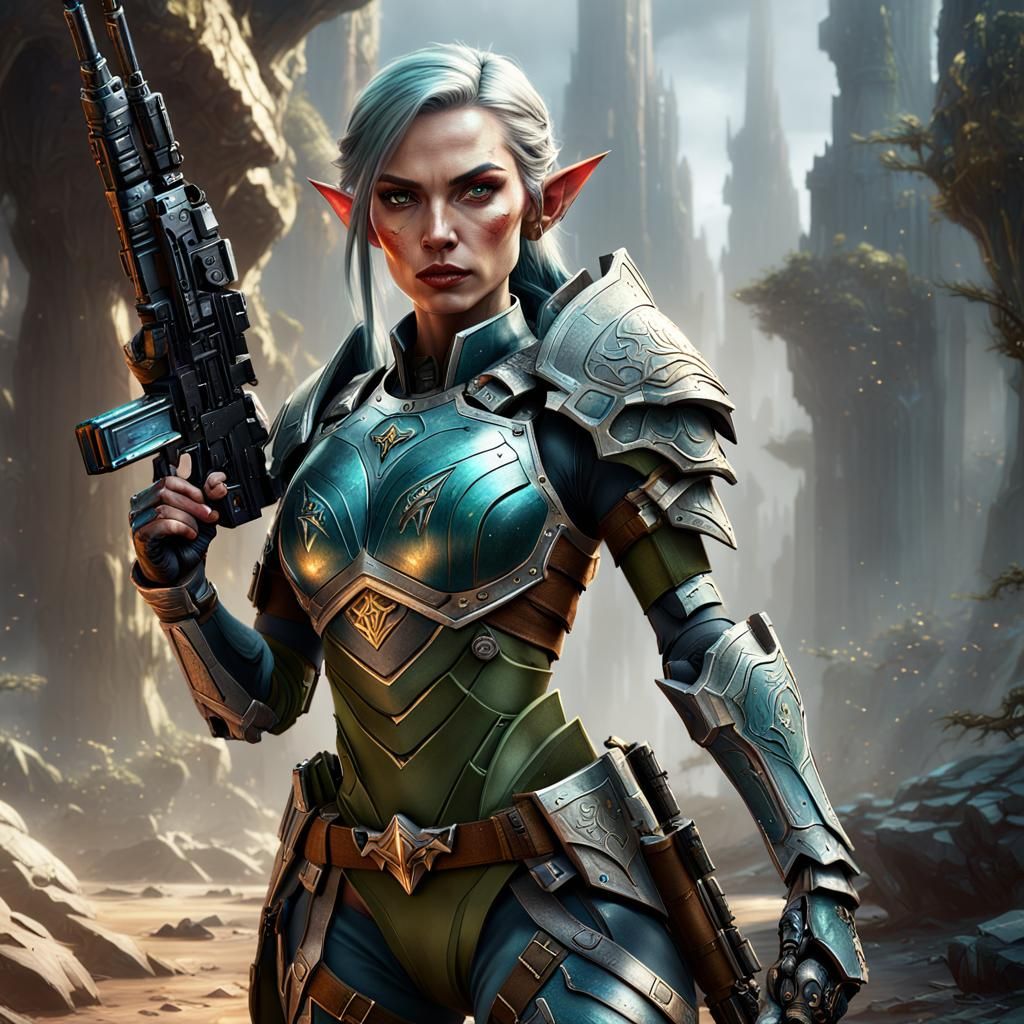 Star Guard Elf - AI Generated Artwork - NightCafe Creator