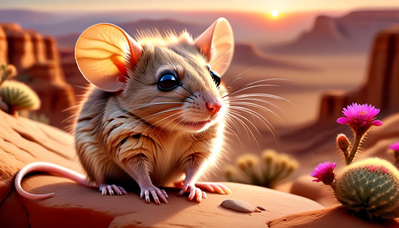 Desert Mouse - AI Generated Artwork - NightCafe Creator