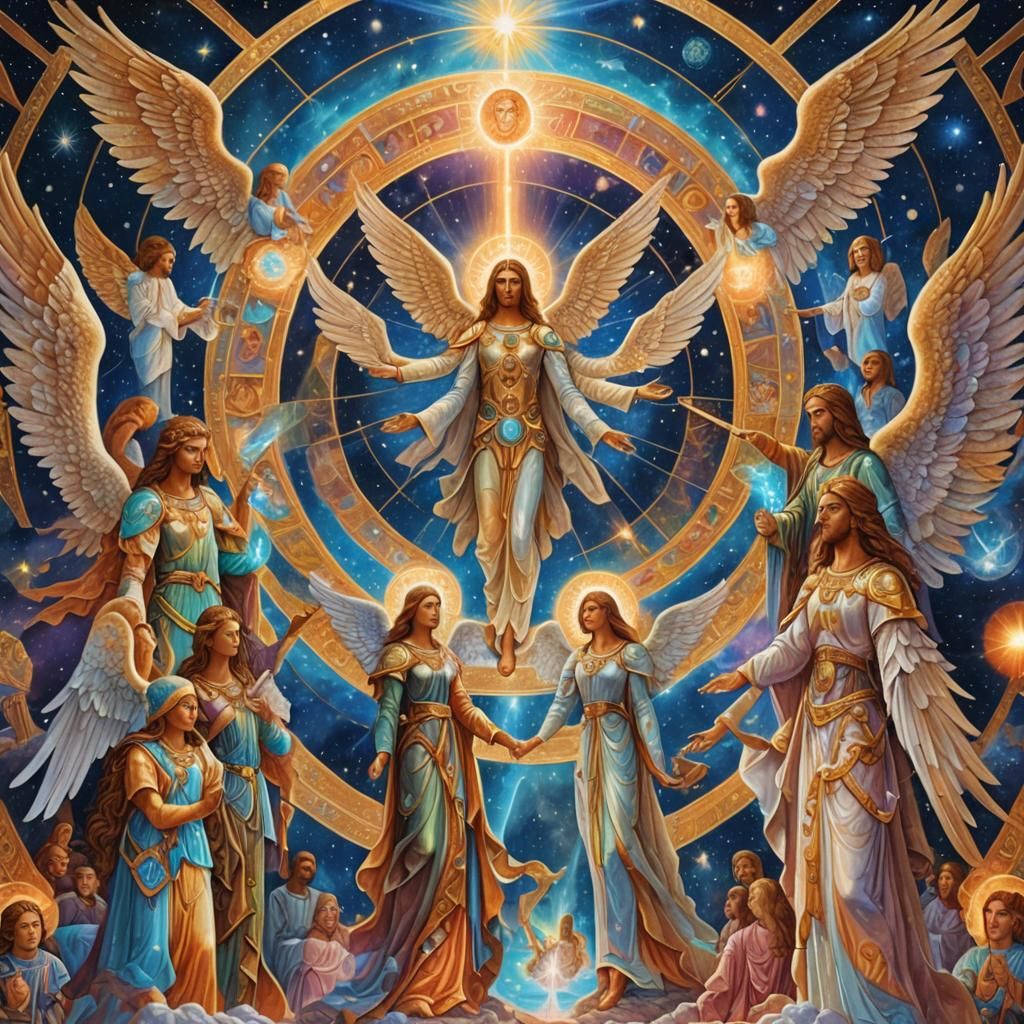 Enochian Angels, Shem Angels and Archangels hold a Conference - AI ...