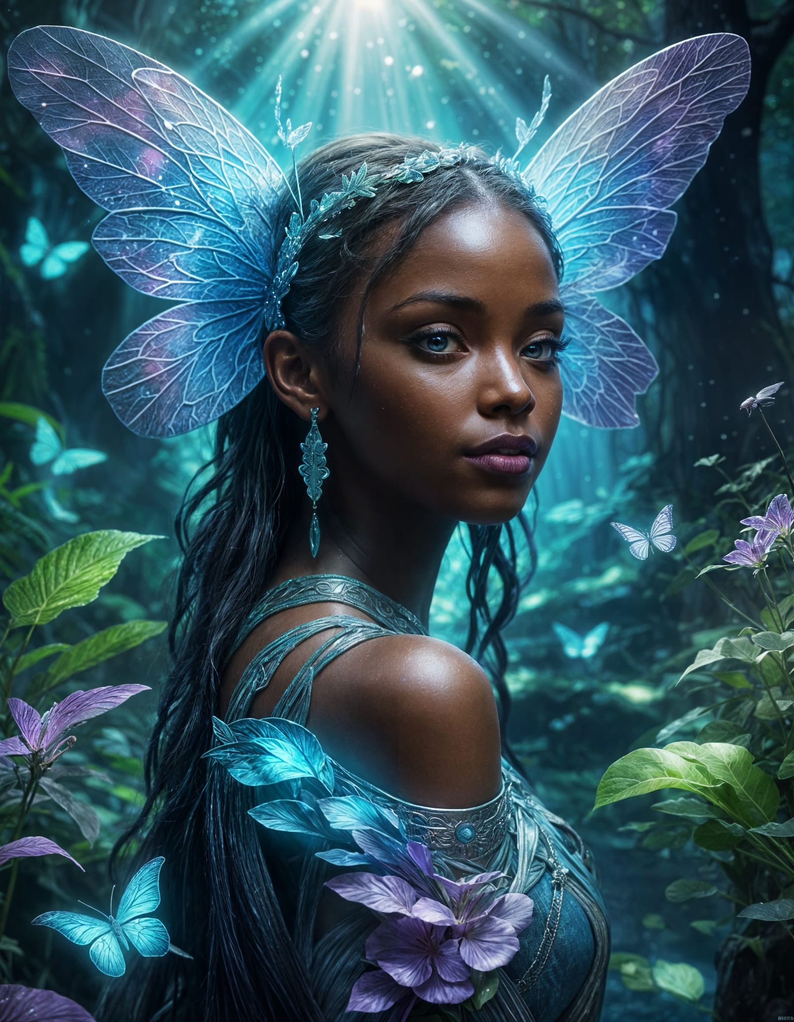 Sweet and Beautiful African Fairy 2025