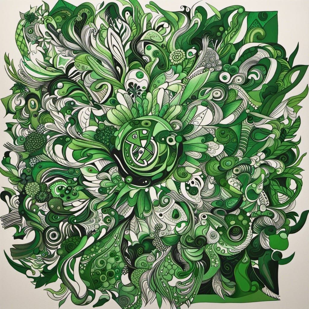 colorless green ideas sleep furiously - AI Generated Artwork ...