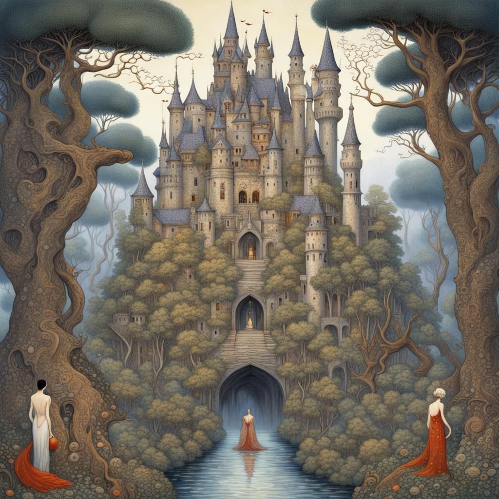 Klimt, Erte, Chiharu Shiota, Tiffany, William Morris, ultra-sharp ultra ...