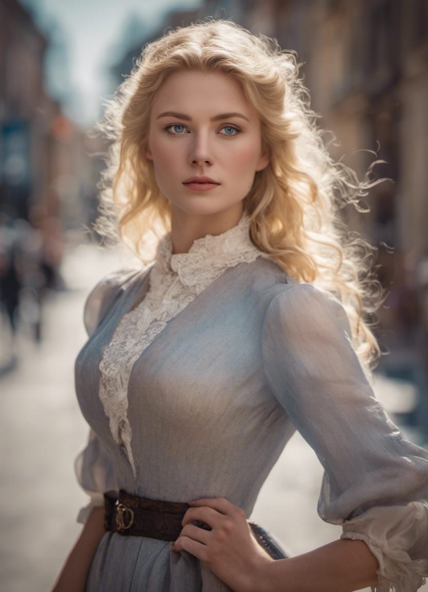 Victorian Lady - AI Generated Artwork - NightCafe Creator