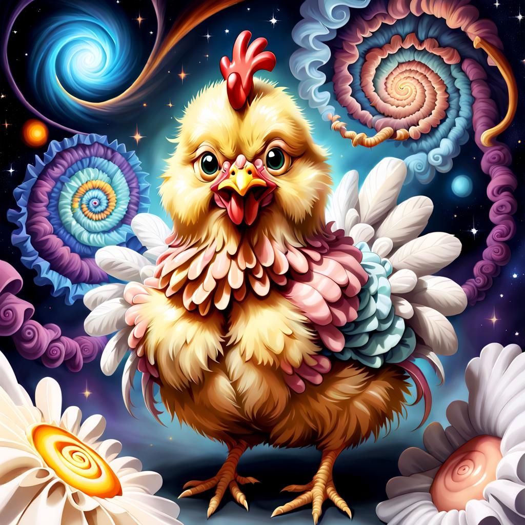 The Nuzzle Wuzzles, an album cover, by Terese Nielsen, nuclear art ...