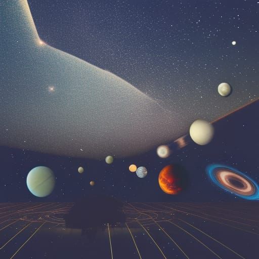 Space - AI Generated Artwork - NightCafe Creator