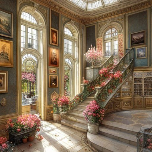 Classical art museum - AI Generated Artwork - NightCafe Creator