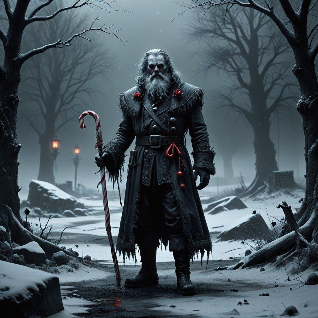 Jack Frost - Dark Santa Claus in a Gothic Winter Wonderland