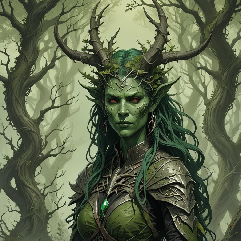 Hexblood Warlock - AI Generated Artwork - NightCafe Creator