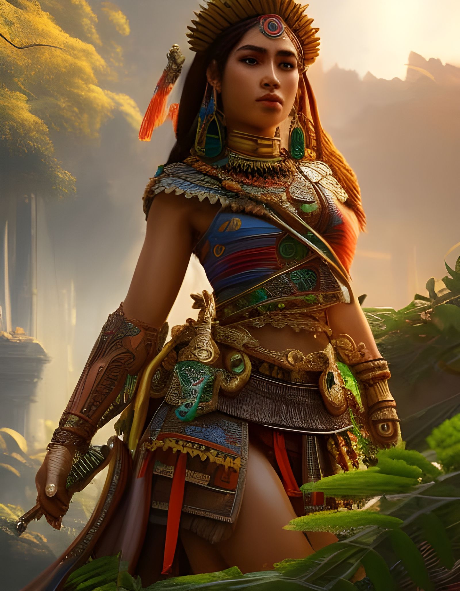 Maya Princess #22 - AI Generated Artwork - NightCafe Creator