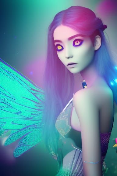 Faerie girl - AI Generated Artwork - NightCafe Creator