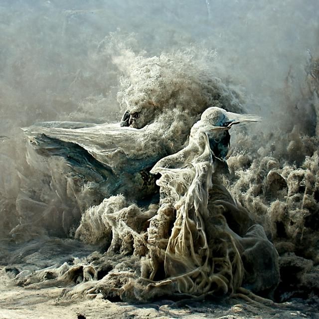 Spume Demon - AI Generated Artwork - NightCafe Creator