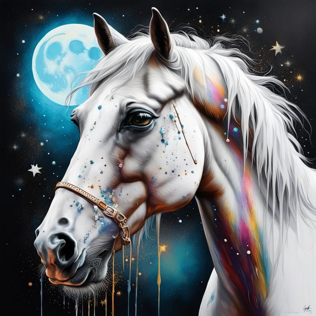 Stunning Horse - AI Generated Artwork - NightCafe Creator